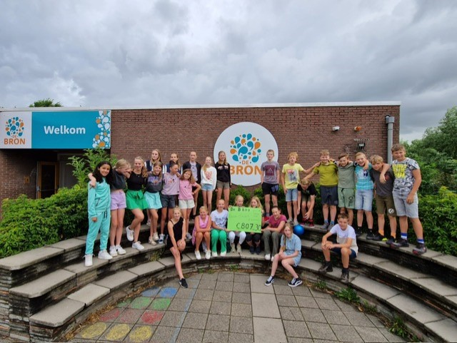 Kids basisschool De Bron halen mooi bedrag op voor Groene Hart ...